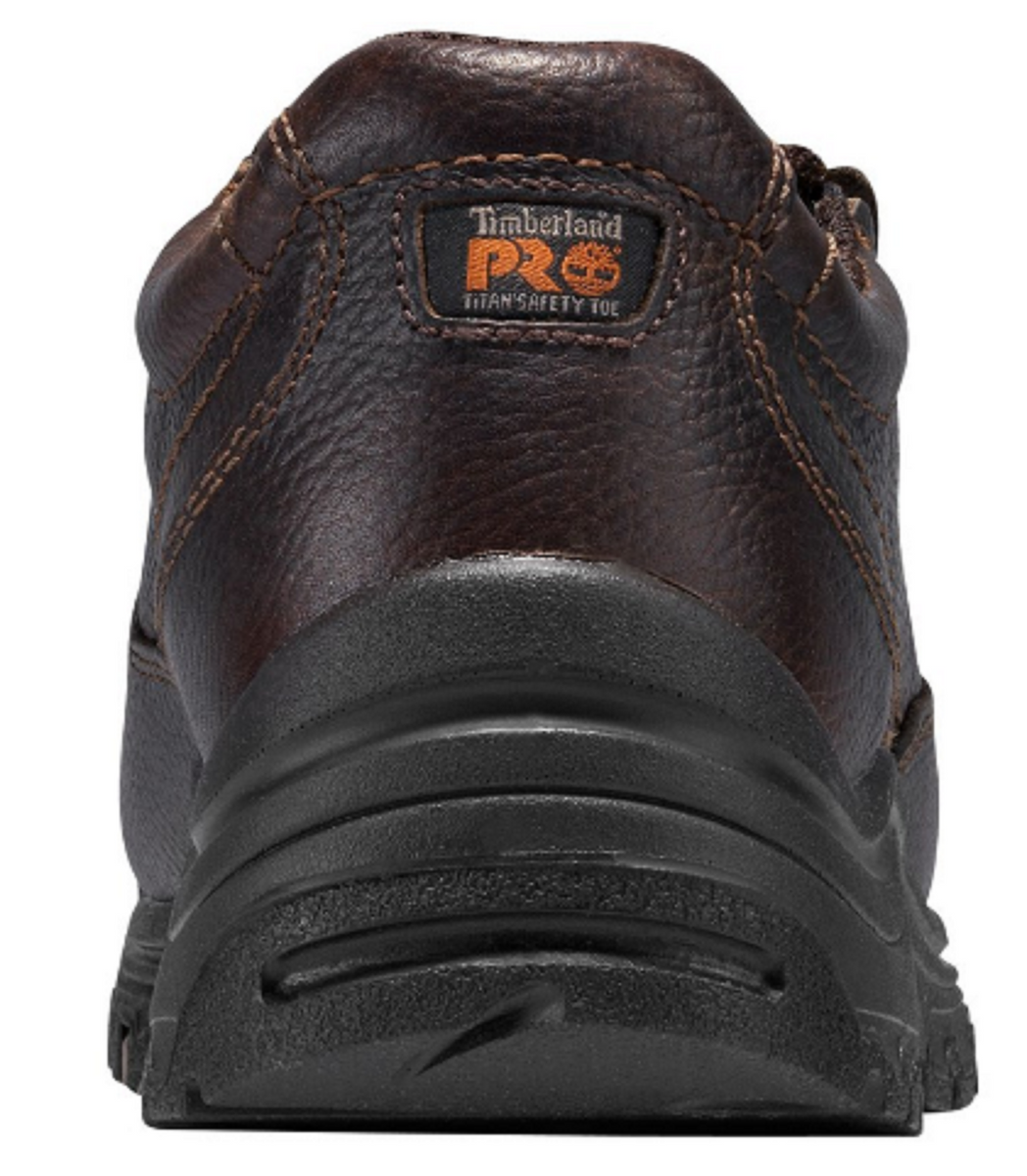 Timberland PRO Men's EH Leather BRN Alloy Toe Slip-On Work Shoe 053534 ...